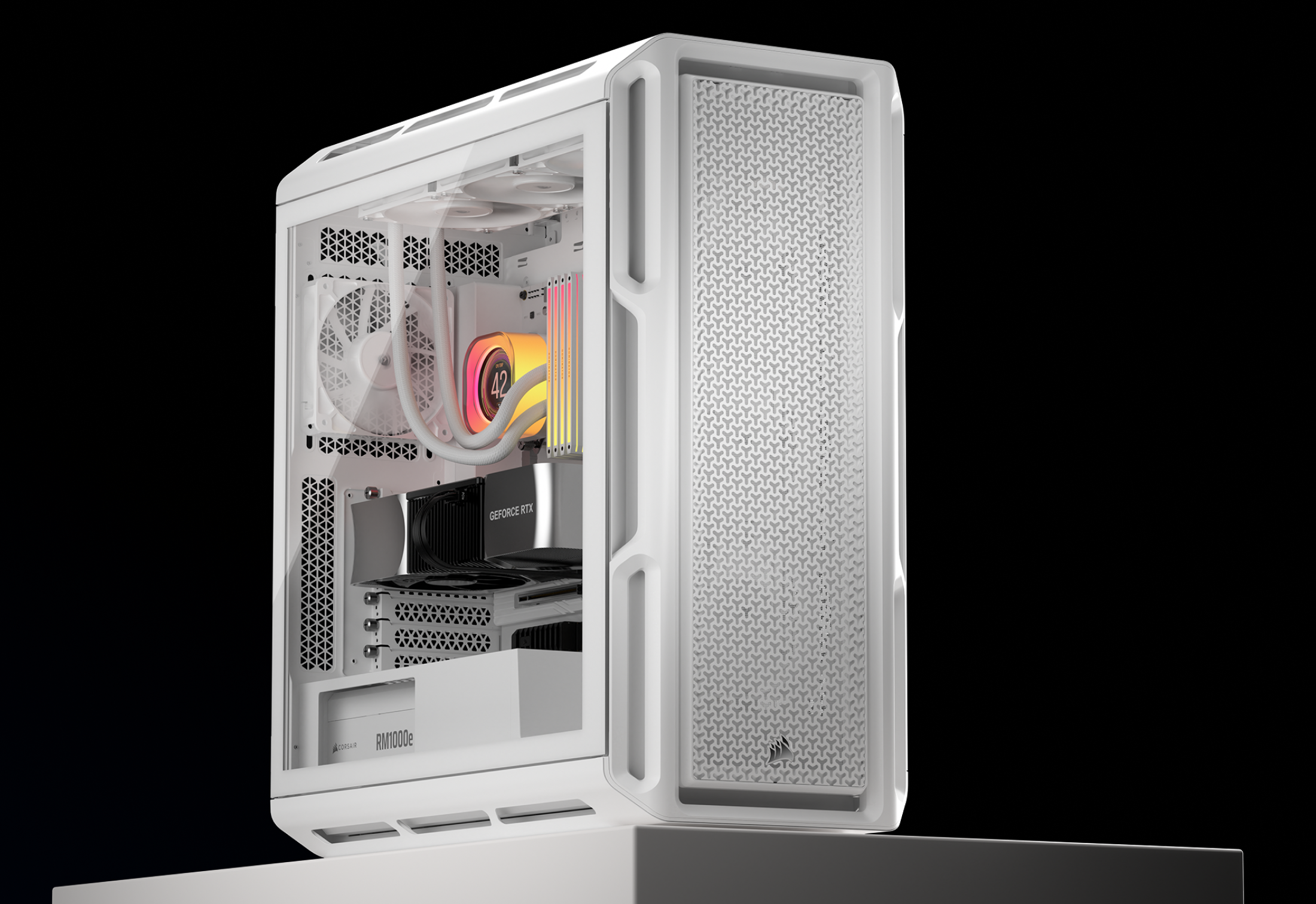 5000T Mid-Tower High-Performance PC Case - White 5000T Mid-Tower High-Performance PC Case - White
