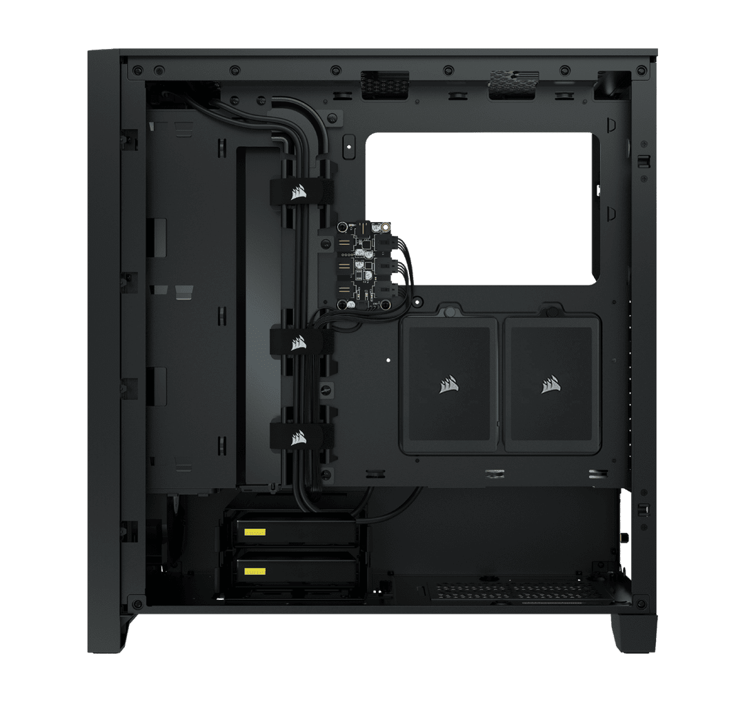 iCUE 4000X RGB Tempered Glass Mid-Tower ATX Case — Black