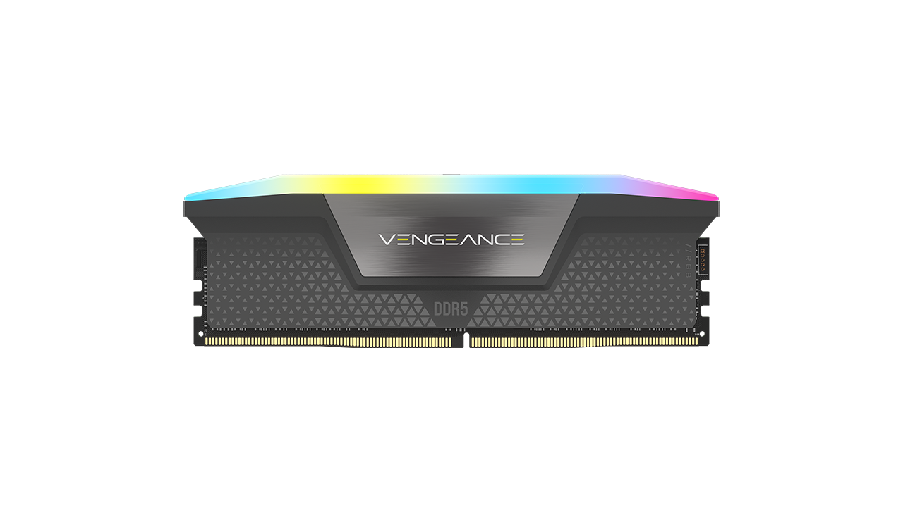 VENGEANCE® RGB 32GB (2x16GB) DDR5 DRAM 5200MT/s C40 AMD EXPO Memory Kit