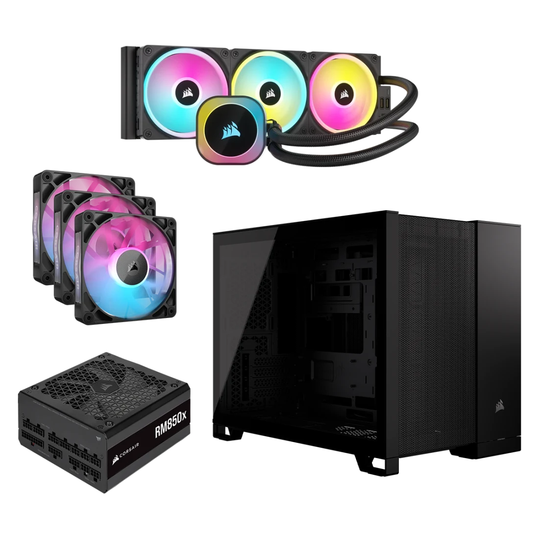 2500D Airflow Black All-in-One Bundle