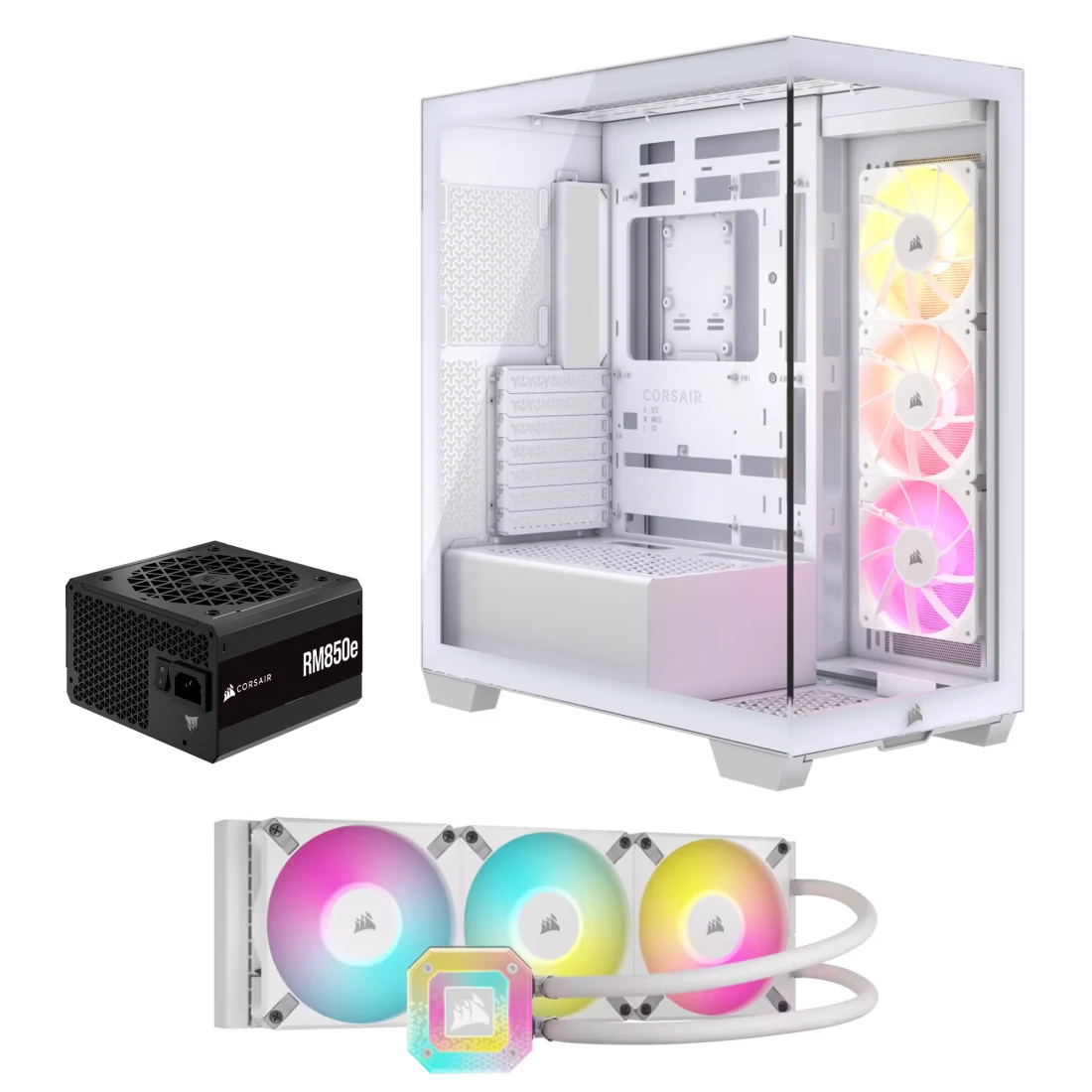 3500X ARGB White All-in-One Bundle