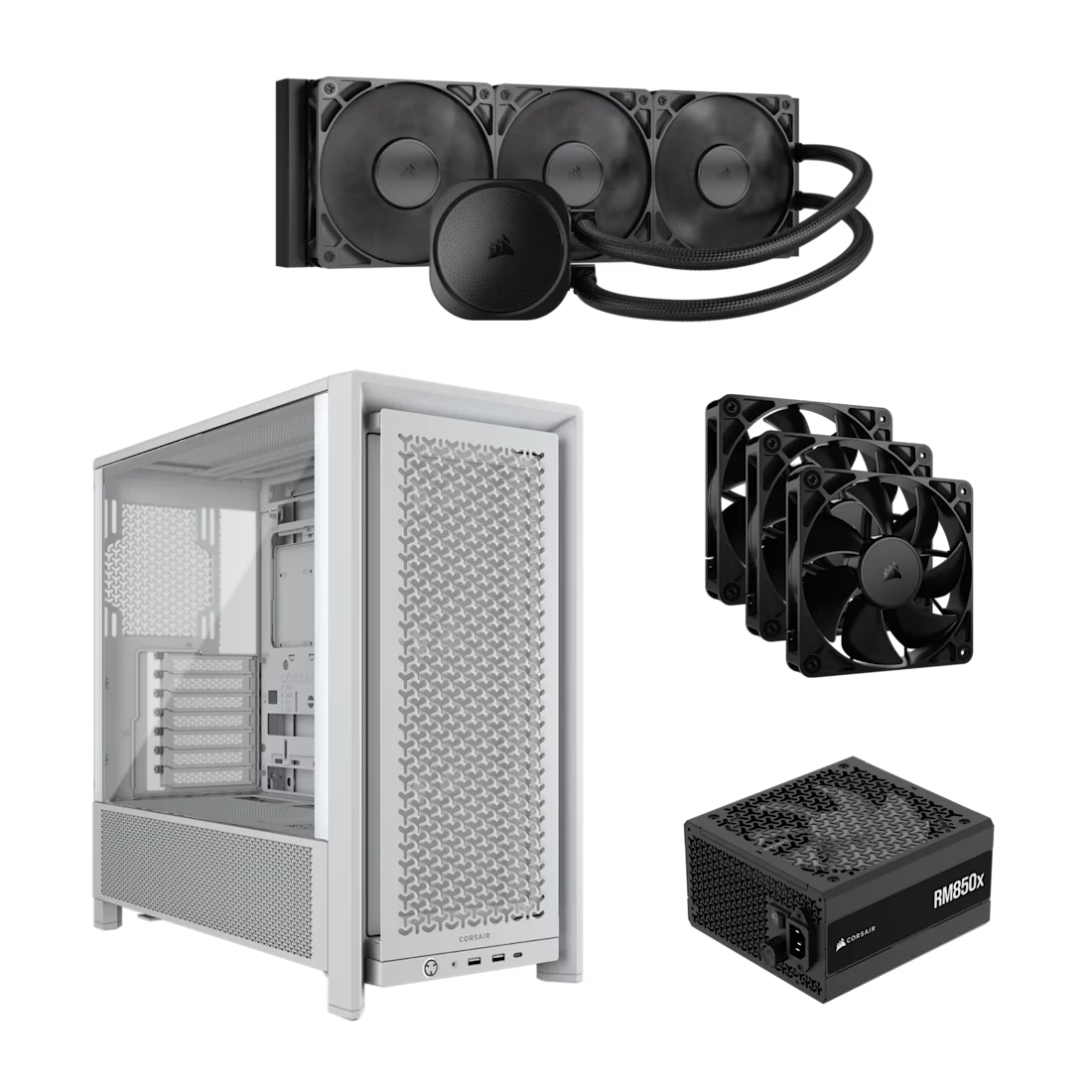 FRAME 4000D RS White All-in-One Bundle