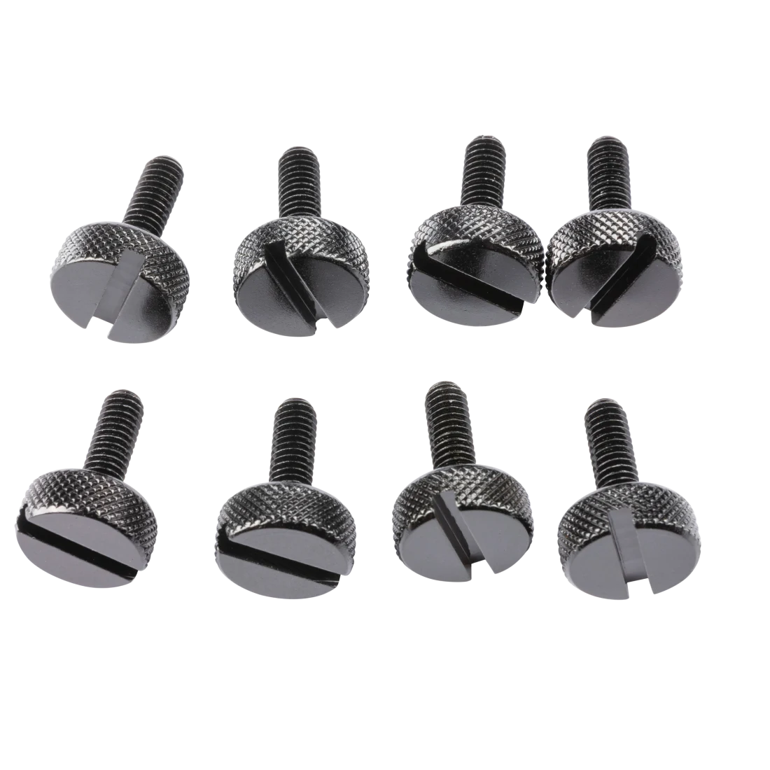 Crystal 280X Tempered Glass Panel Screw Set, Black