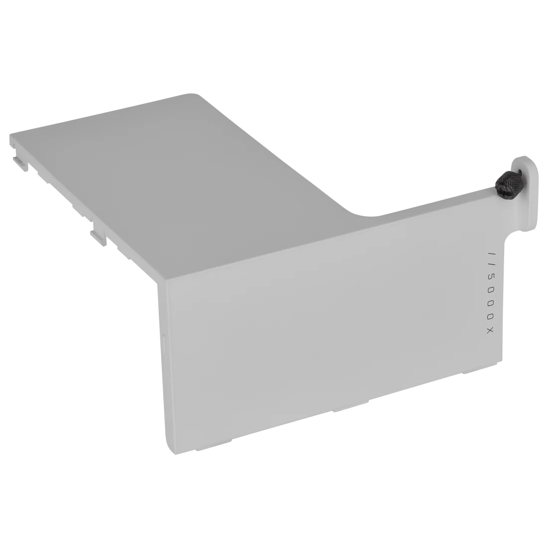 iCUE 5000X PSU Shroud Low Profile Cover, White