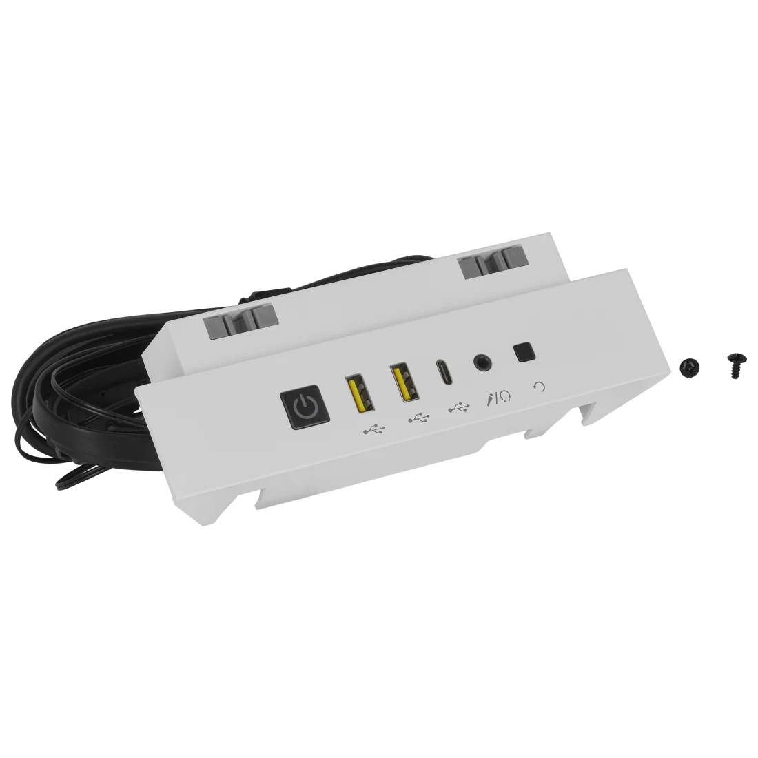 iCUE 5000X/5000D/5000D AIRFLOW I/O Panel, White
