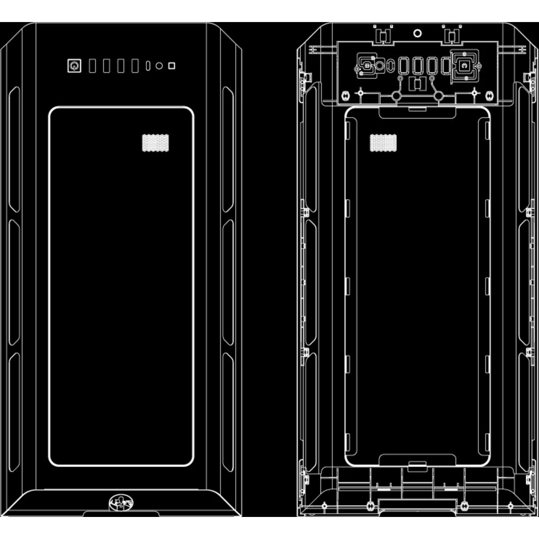 iCUE 5000T Top Panel, White