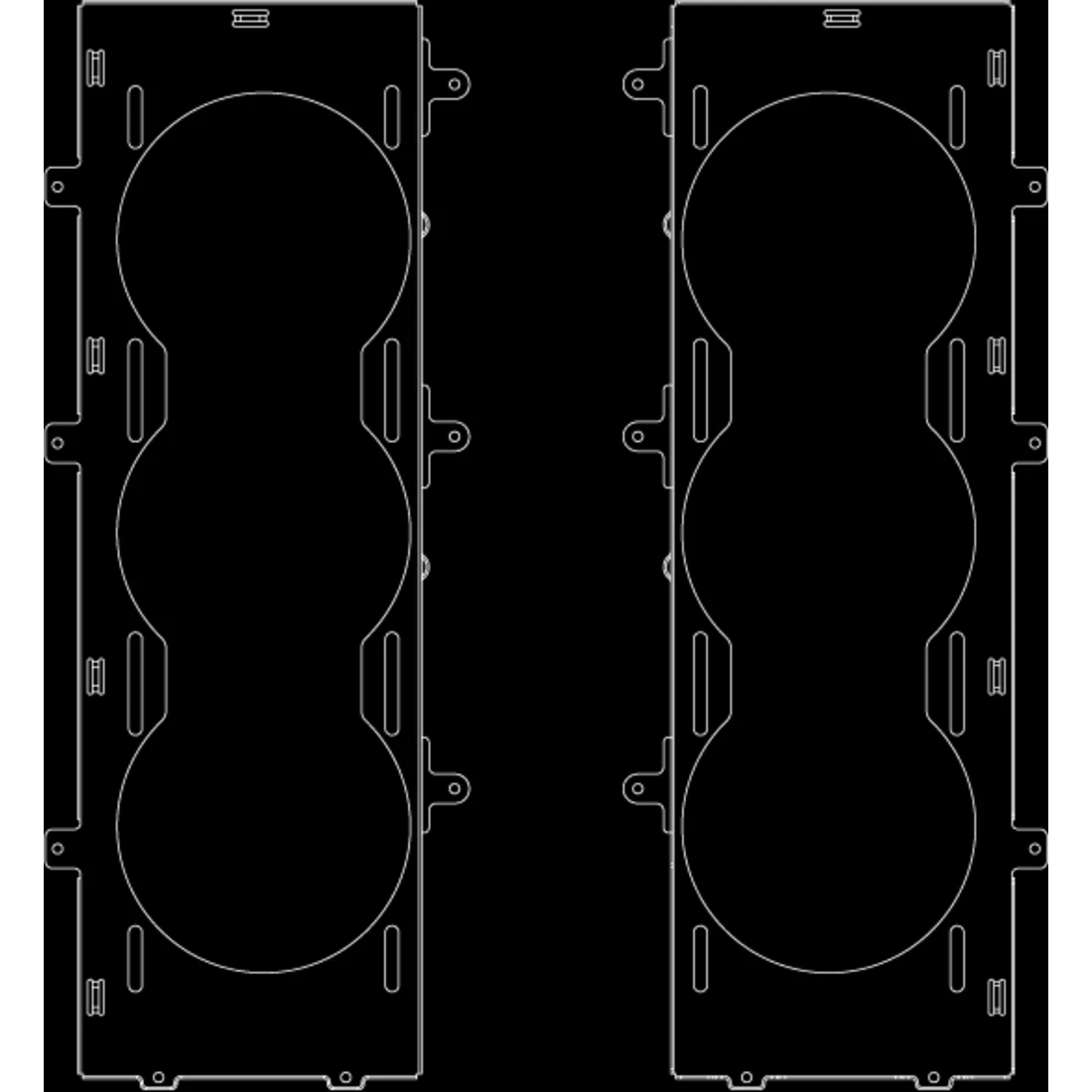 iCUE 5000T Side Fan Tray, Black