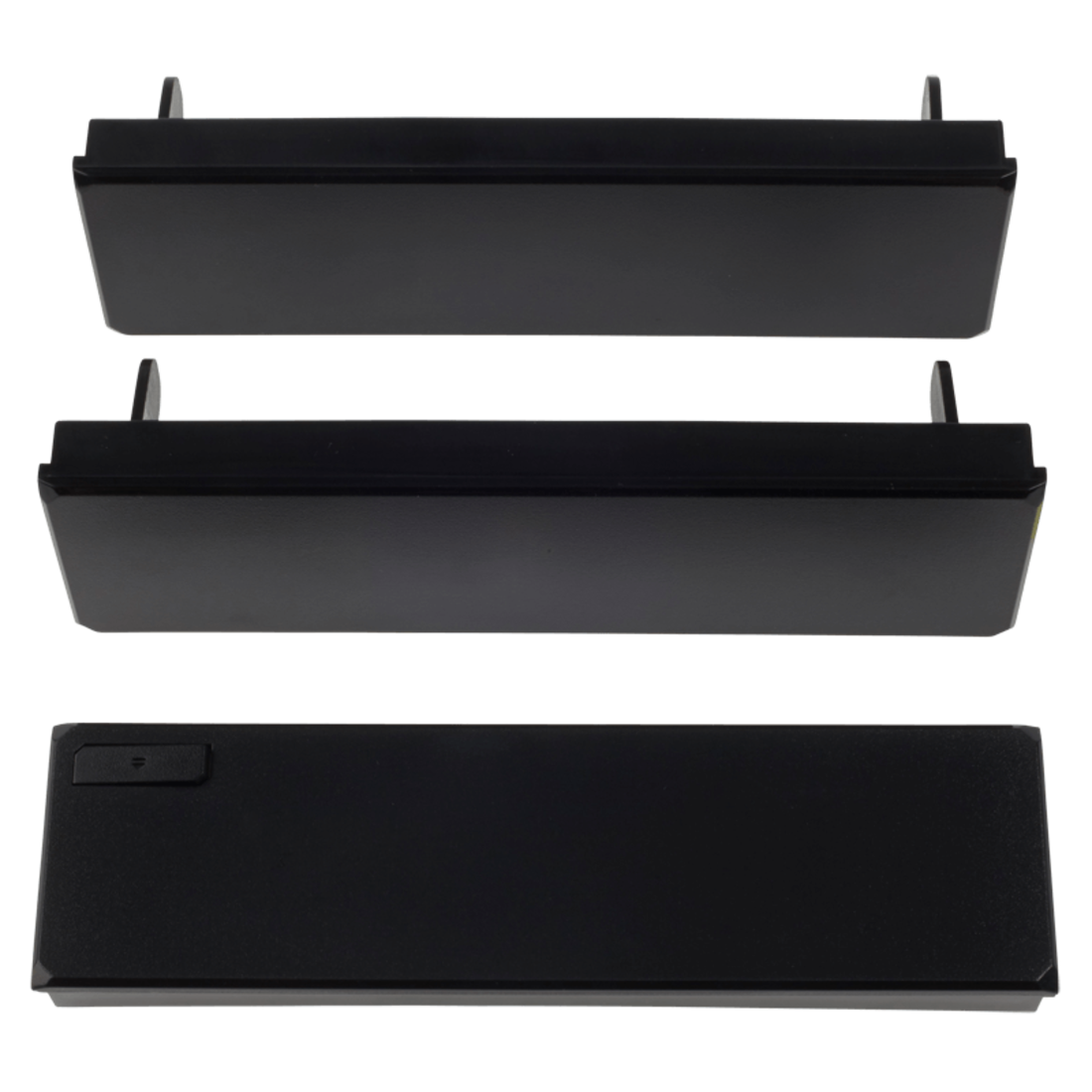 Graphite Series™ 760T 5.25ʺ Drive Bay Covers 3x (1x Flip down, 2x covers)