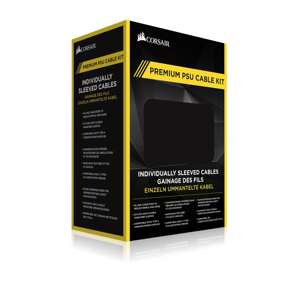 Premium Individually Sleeved PSU Cable Kit Pro Package, Type 4 ...