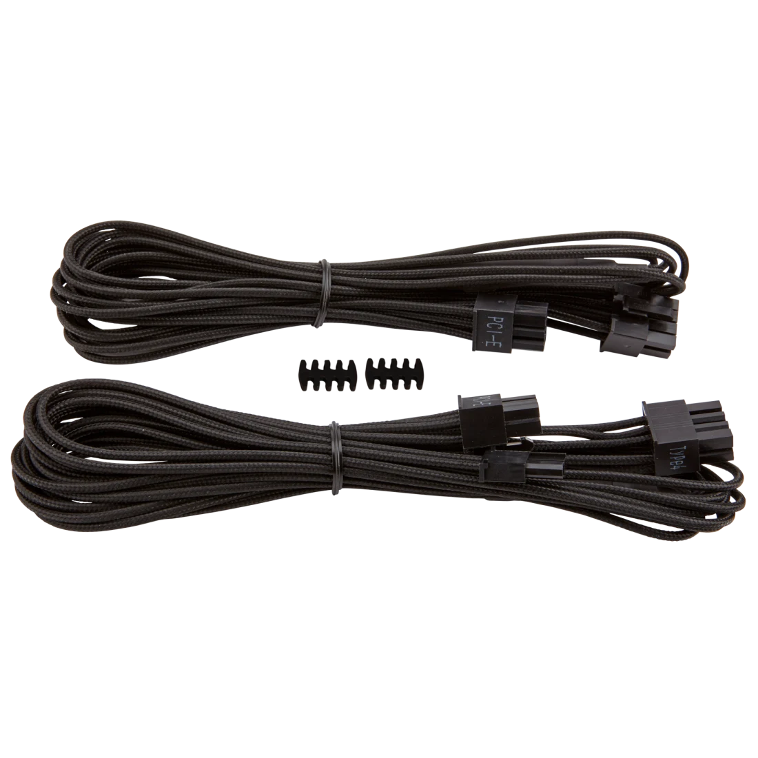 Premium Individually Sleeved PCIe Cables with Single Connector, Type 4 ...