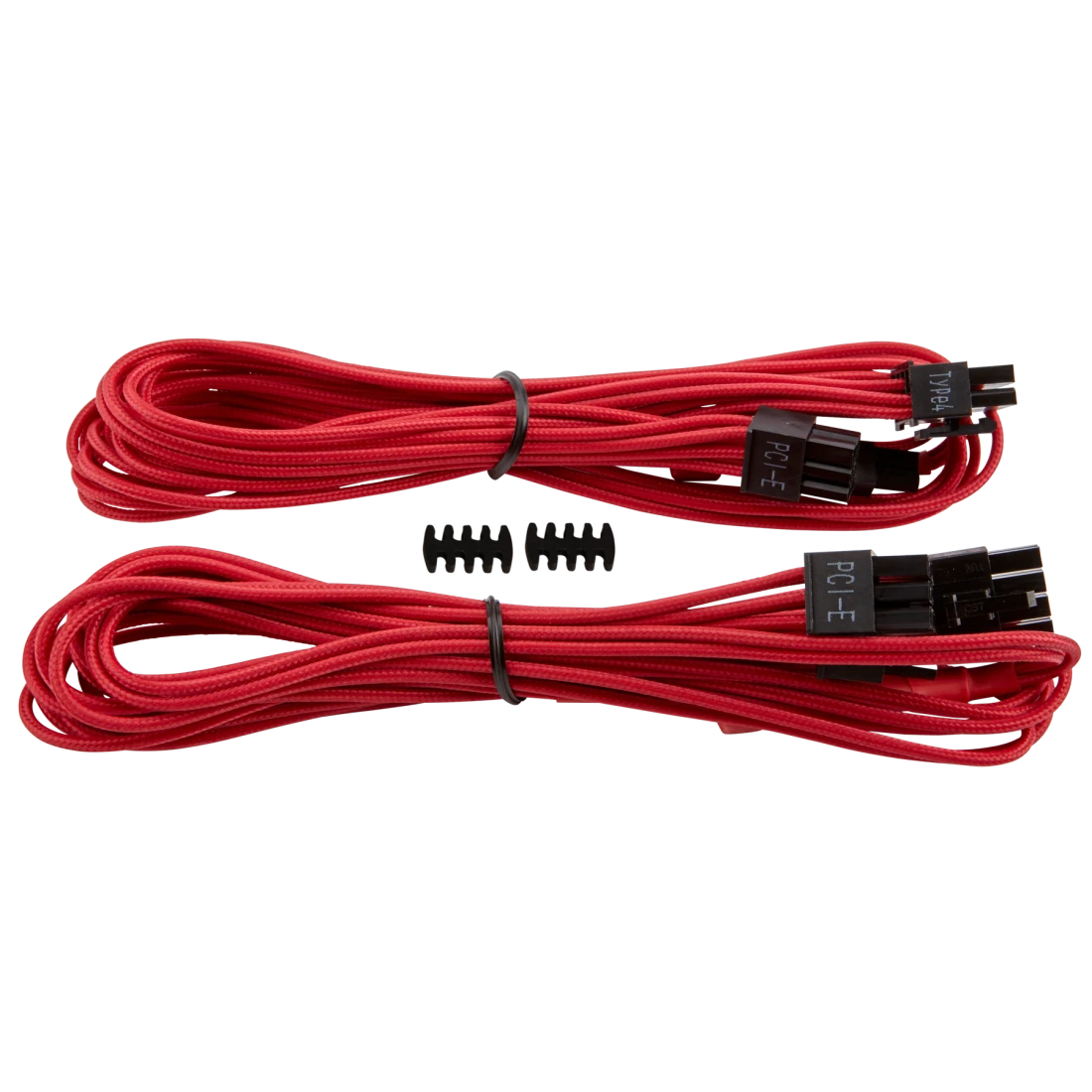 Premium Individually Sleeved PCIe Cables with Single Connector, Type 4 ...