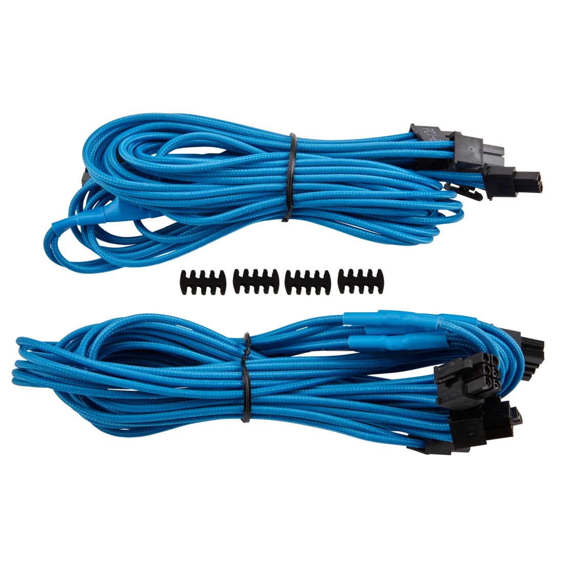 Premium Individually Sleeved PCIe Cables with Dual Connectors, Type 4 ...