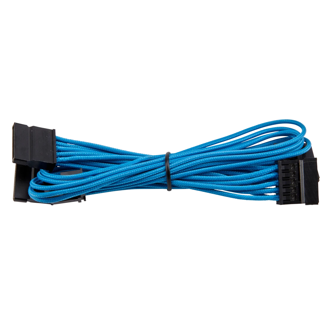 Premium Individually Sleeved SATA Cable, Type 4 (Generation 3) - Blue