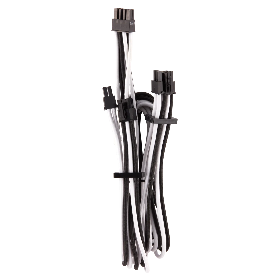 Premium Individually Sleeved PCIe Cables (Dual Connector) Type 4 Gen 4 ...