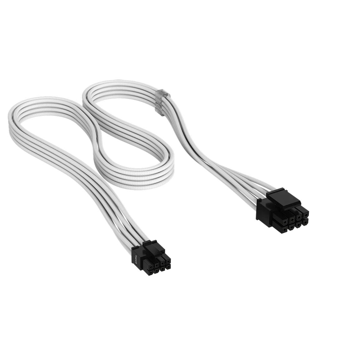 Câble CPU Elite Premium EPS12V/ATX12V Type 5 à gaine individuelle - Blanc