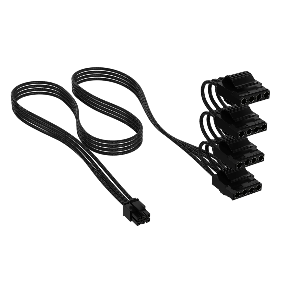 Elite Premium Individually Sleeved Peripheral Power Cable (4 connectors ...