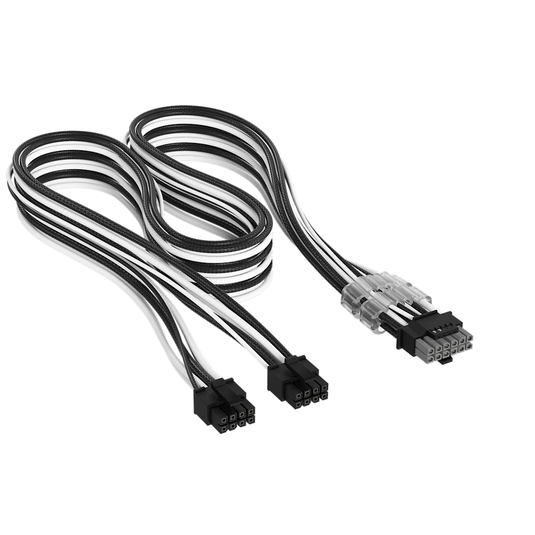 Elite Premium Individually Sleeved, 2x 8-Pin to PCIe 12V-2x6 600W Cable ...