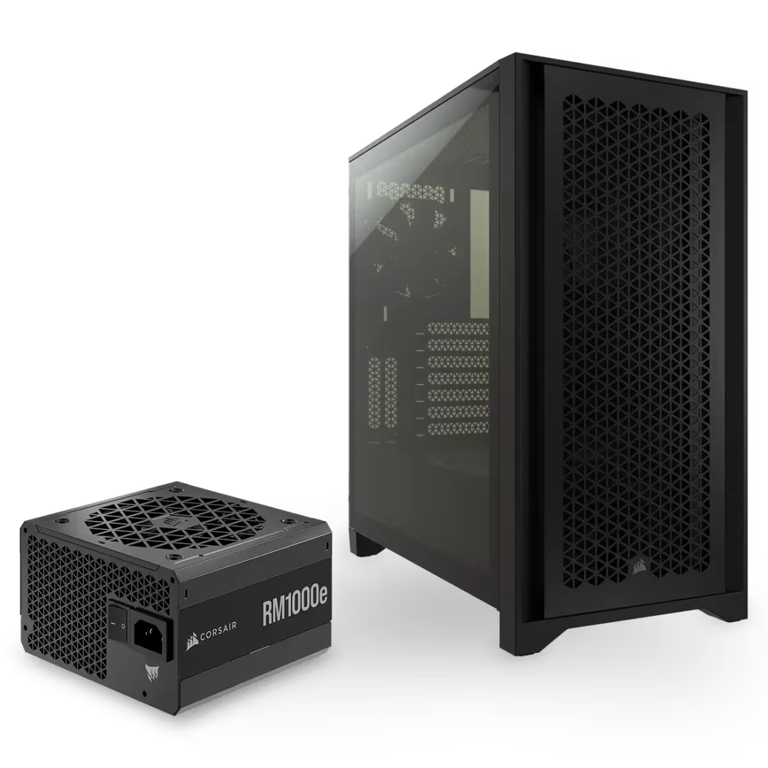 4000D Airflow Case and RM1000e Power Supply