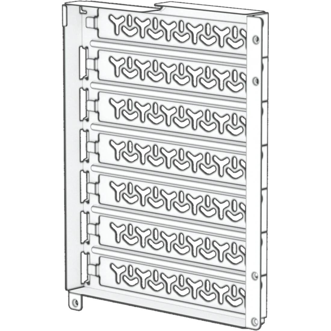 3500X PCI Plate, Black