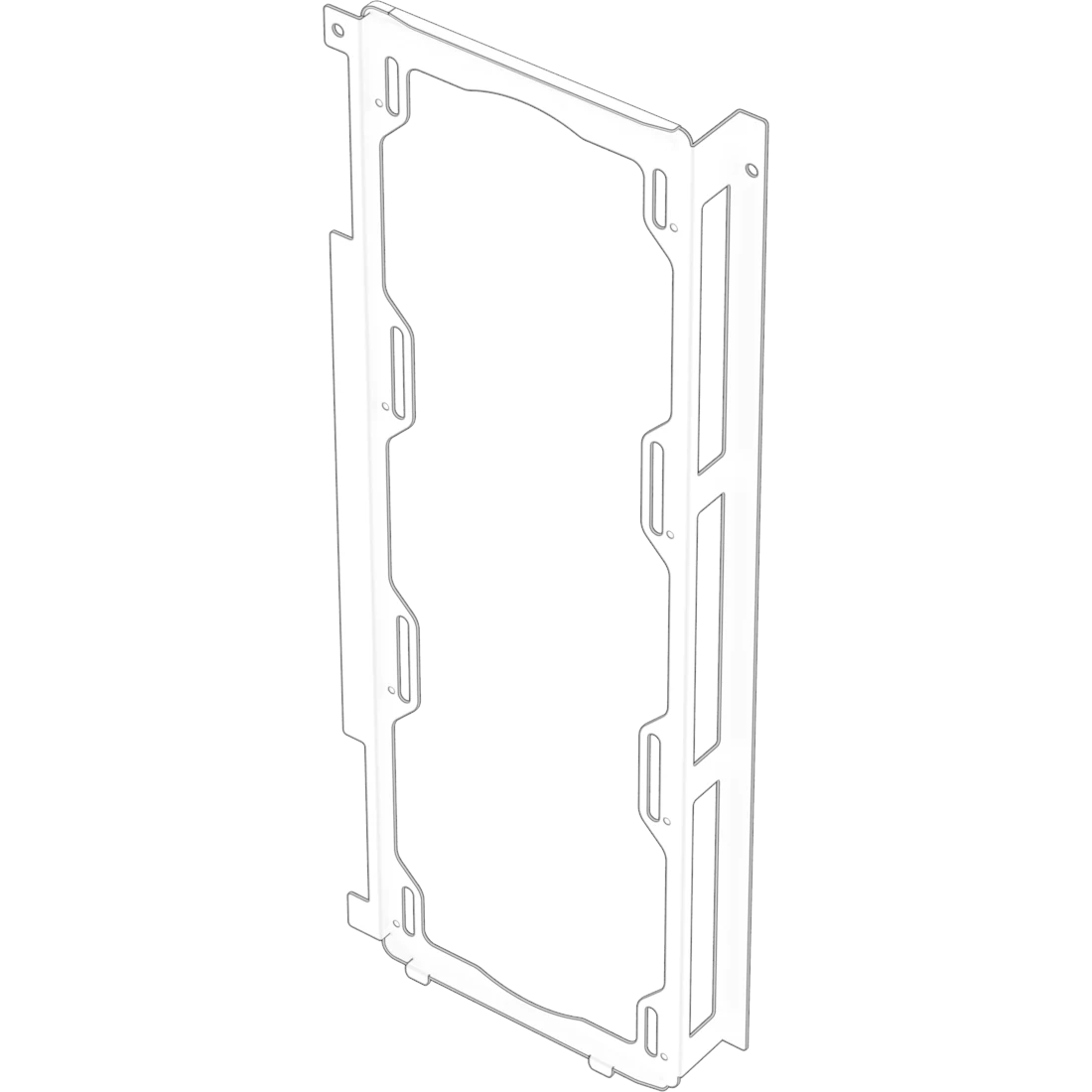 AIR 5400 Replacement Front Radiator Mount, Black