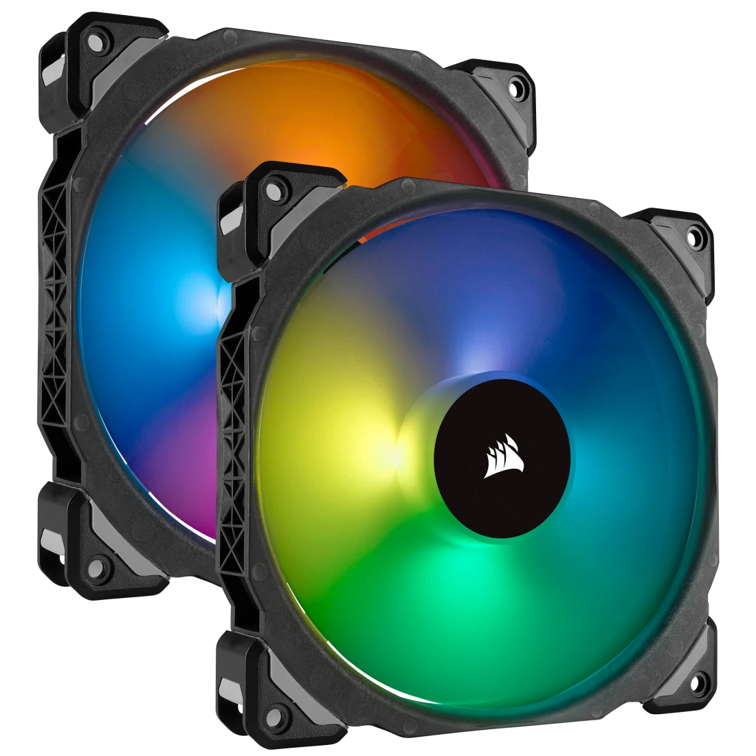 Corsair ML140 PRO RGB, 140mm Premium Magnetic Levitation RGB LED PWM ...