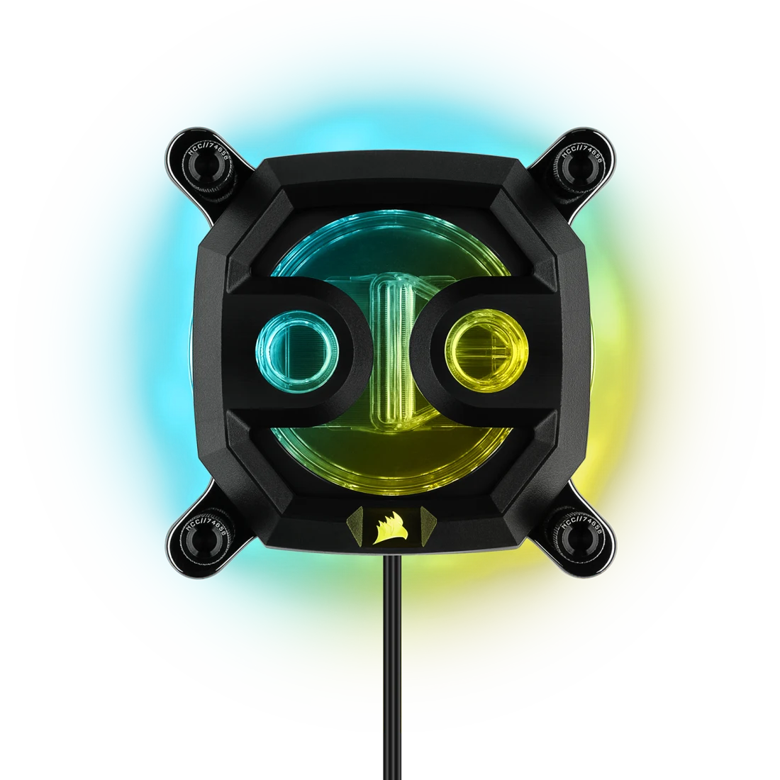 Hydro X Series XC9 RGB CPU Water Block (2066/sTRX4) — Black