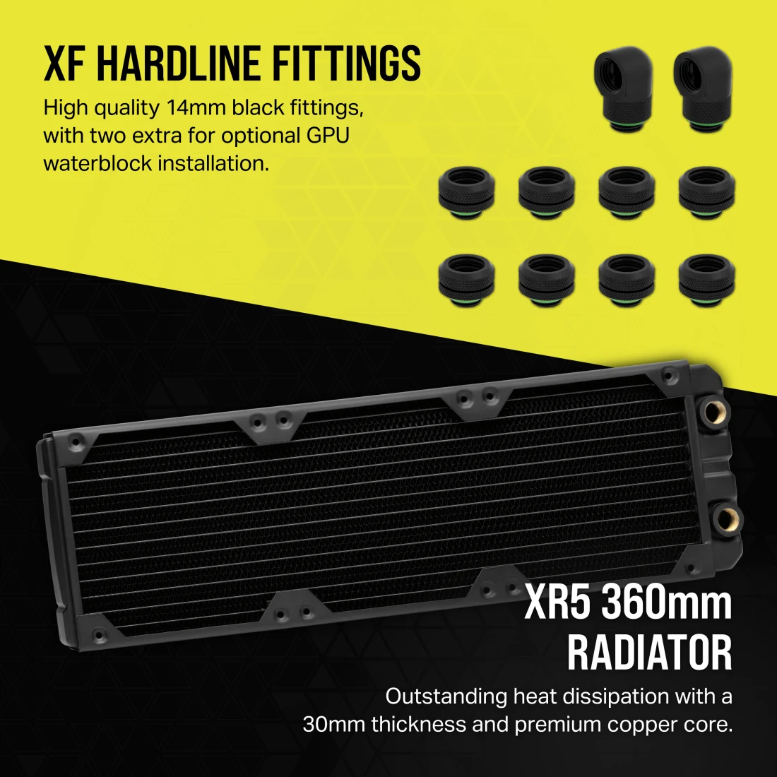 Buy CORSAIR Hydro X Series iCUE Link XH405i Custom Cooling Kit - Computech Store