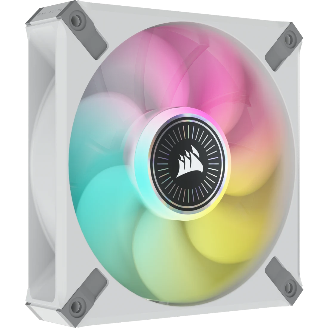 iCUE ML120 RGB ELITE Premium 120mm PWM Magnetic Levitation Fan — White ...