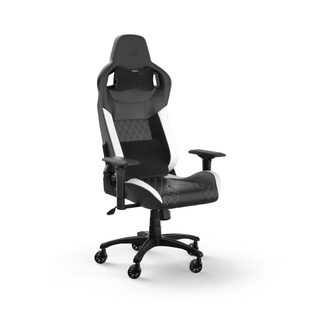 T1 RACE Gaming Chair - Black/White