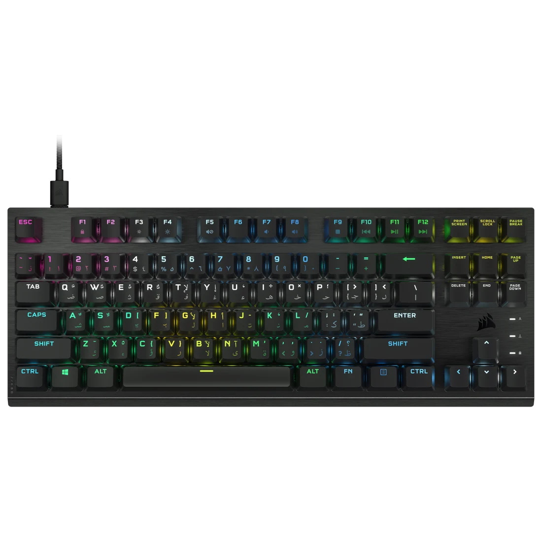 K60 PRO TKL RGB Tenkeyless Optical-Mechanical Gaming Keyboard — CORSAIR ...