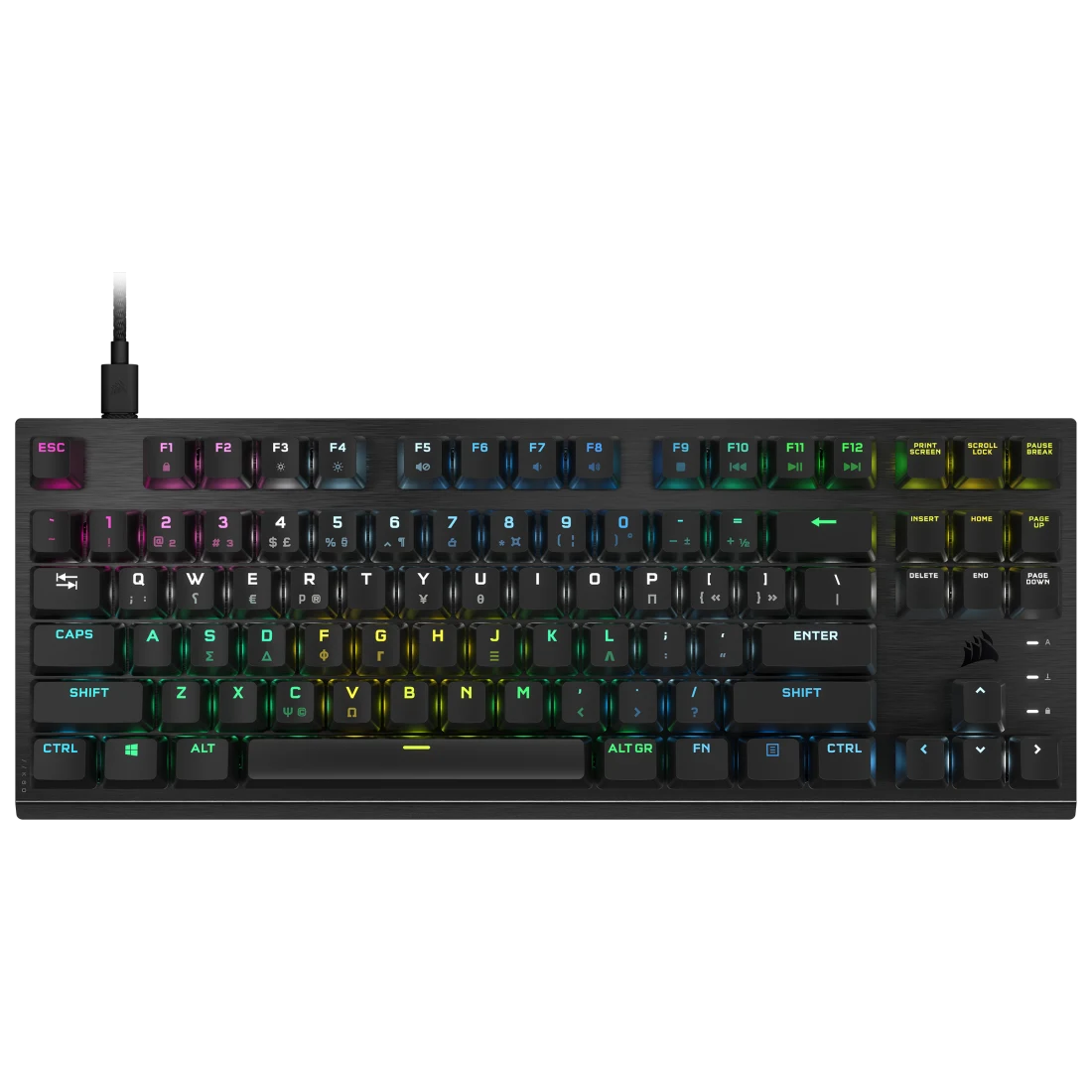 K60 PRO TKL RGB Tenkeyless Optical-Mechanical Gaming Keyboard — CORSAIR ...