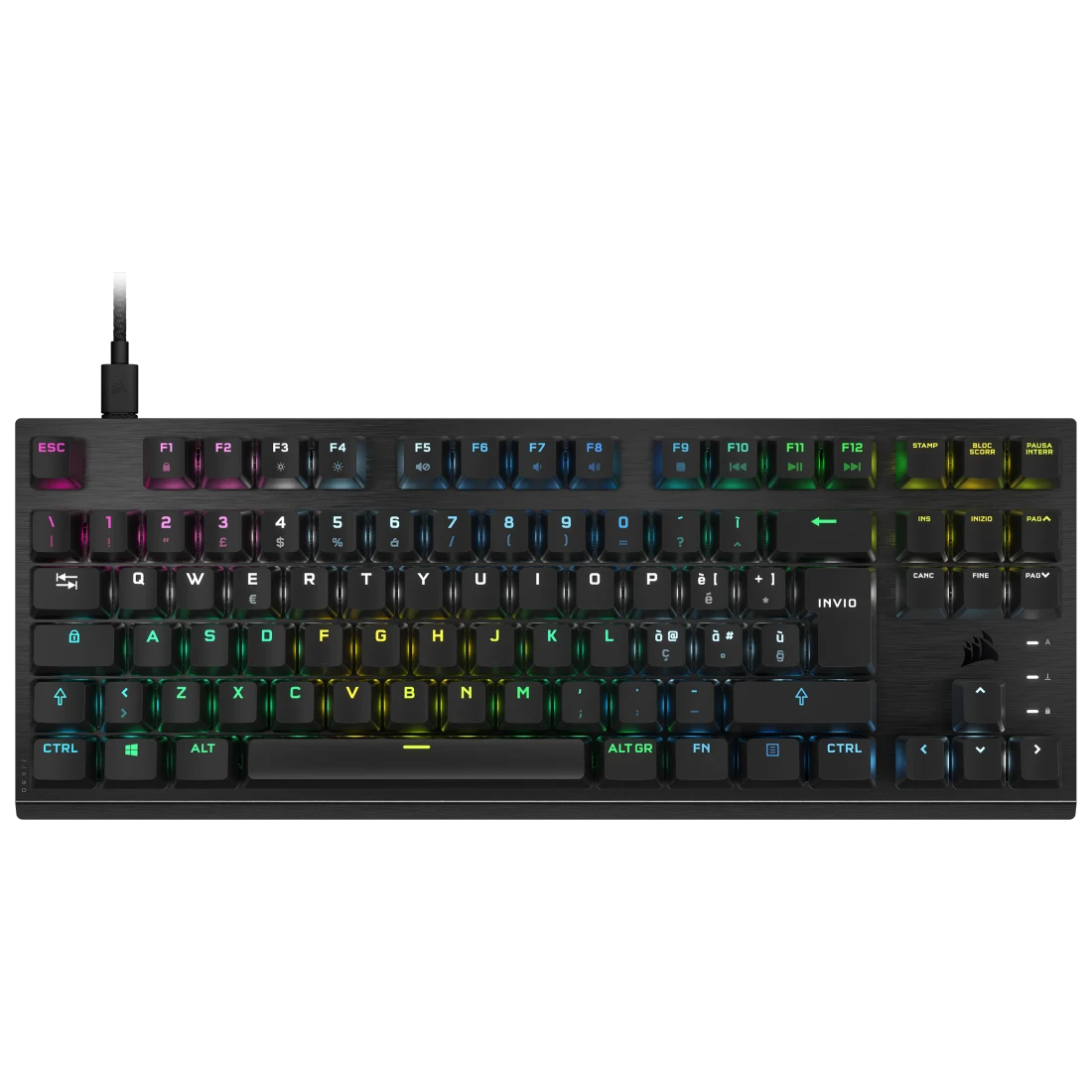 K60 PRO TKL RGB Tenkeyless Optical-Mechanical Gaming Keyboard — CORSAIR ...