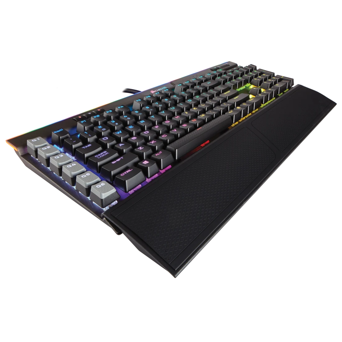 K95 RGB PLATINUM Mechanical Gaming Keyboard — CHERRY® MX Speed — Gunmetal