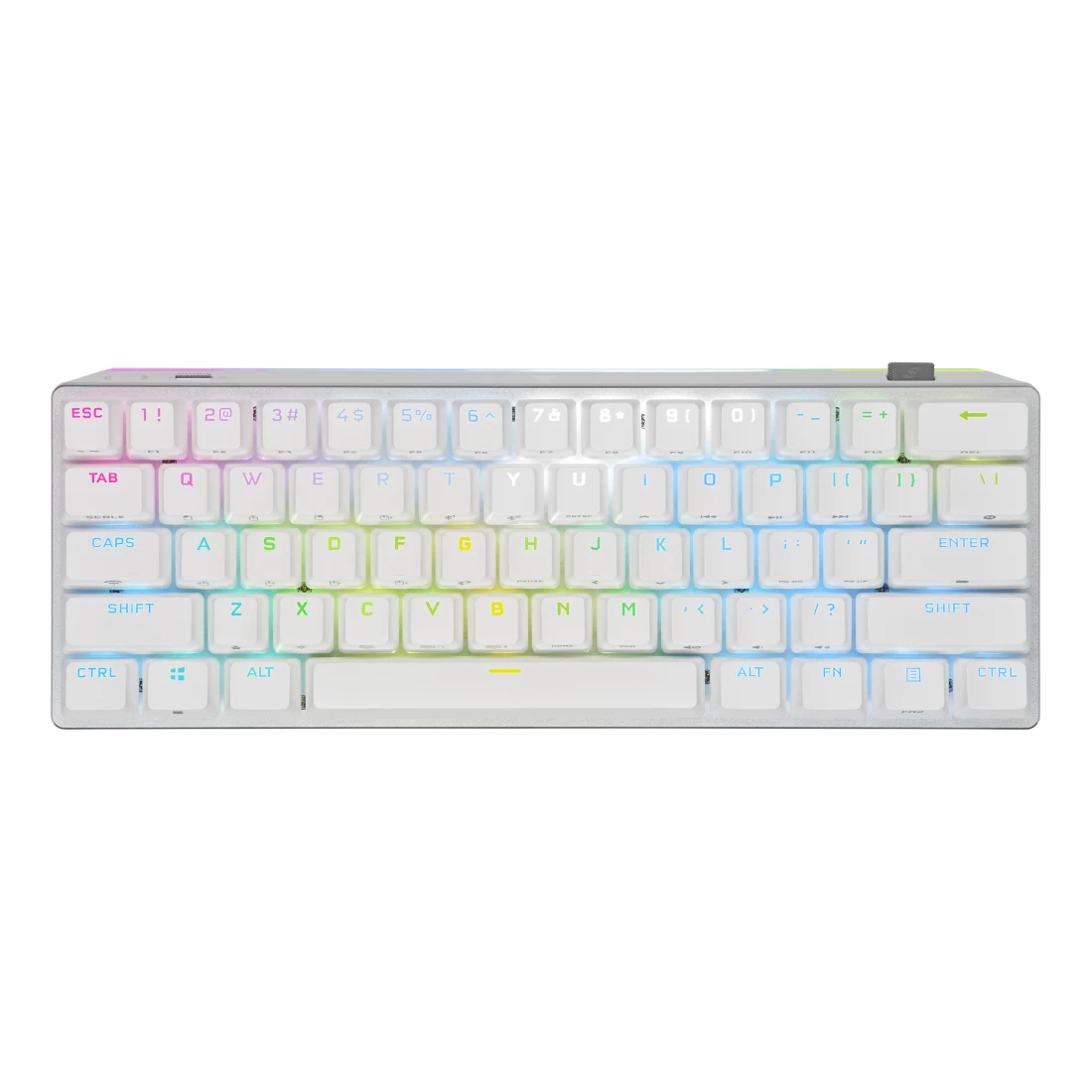 K70 PRO MINI WIRELESS 60% Mechanical CHERRY MX Red Switch Keyboard with ...