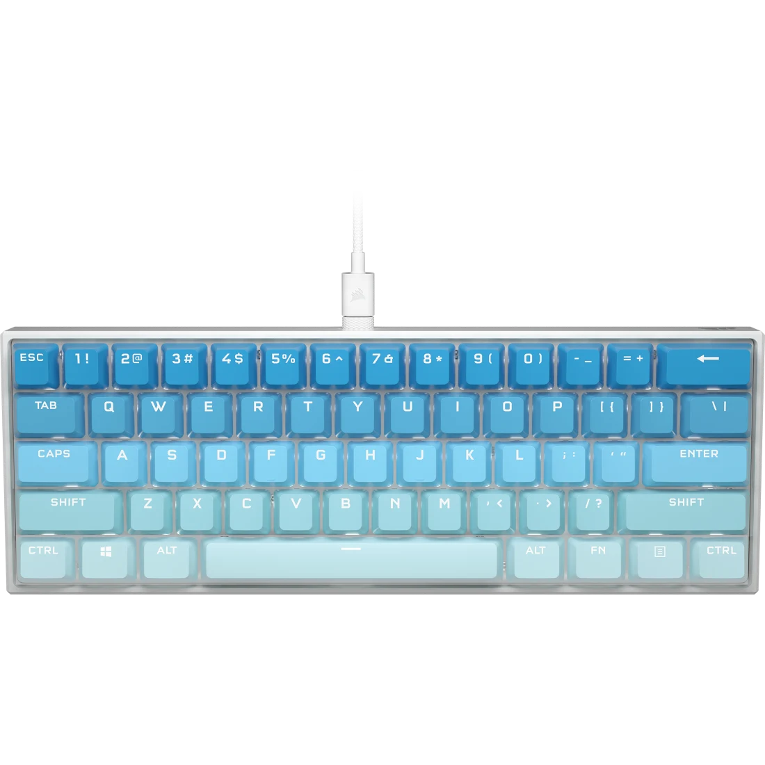 K65 RGB MINI 60% Mechanical Keyboard – Ethereal Blue