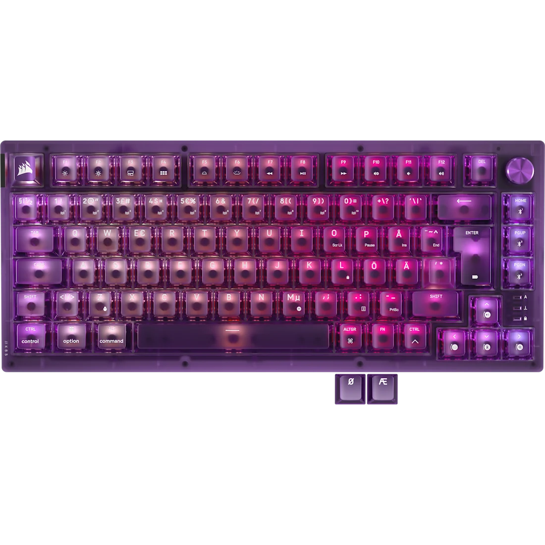 K65 PLUS Wireless Mechanical Gaming Keyboard – Atomic Purple (ND)