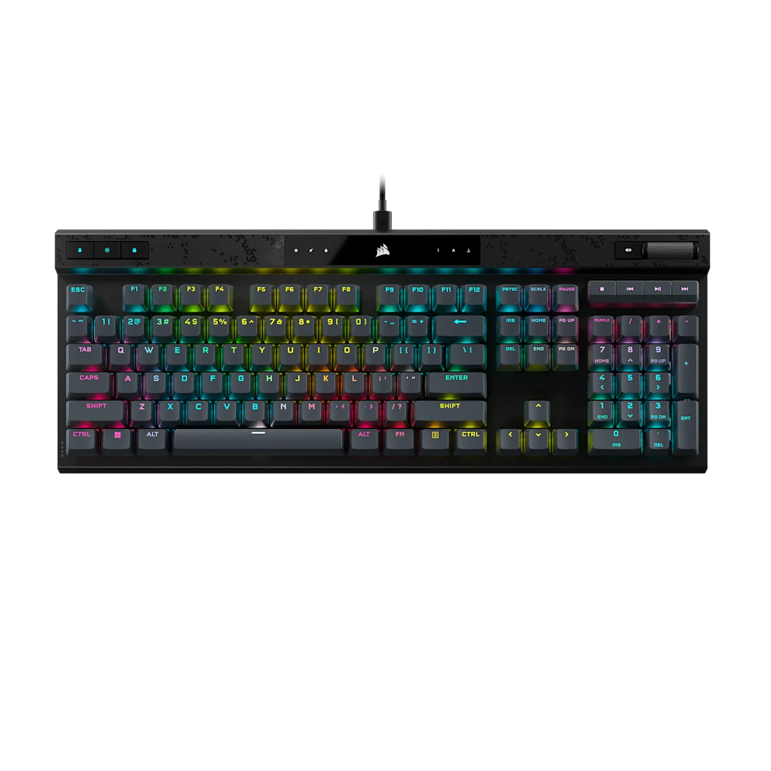 K70 MAX RGB Magnetic-Mechanical Gaming Keyboard — Adjustable CORSAIR ...