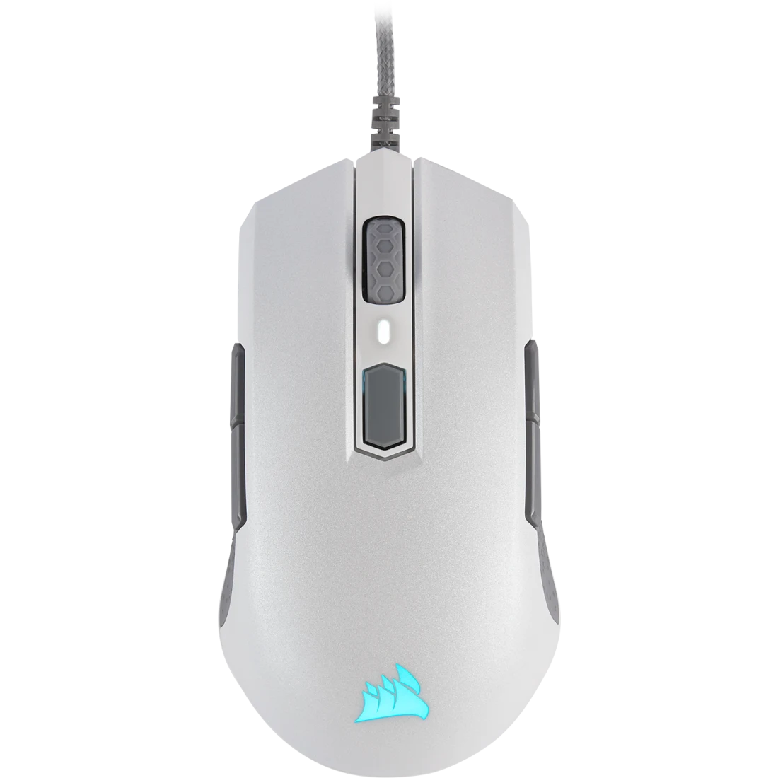 M55 RGB PRO Ambidextrous Multi-Grip Gaming Mouse — White (CN)