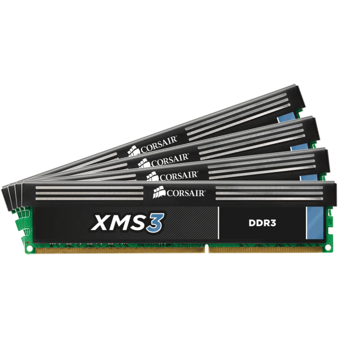 XMS3 — 16GB (4x4GB) DDR3 1333MHz C9 Memory Kit