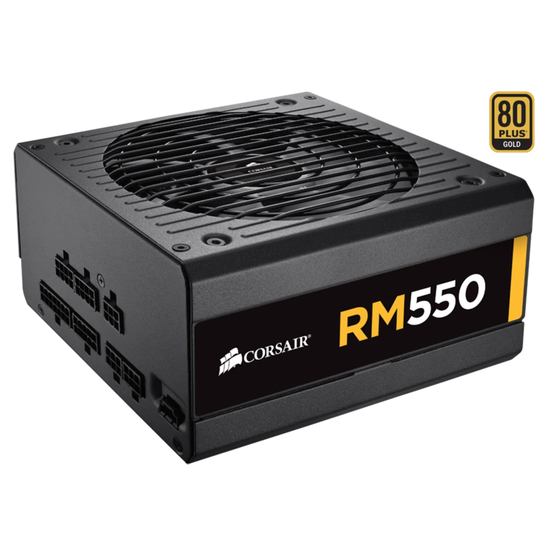 RM Series™ RM550 — 550 Watt 80 PLUS® Gold Certified Fully Modular PSU (AU Plug)