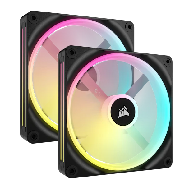 iCUE LINK QX140 RGB 140mm PWM PC Fan Expansion Kit