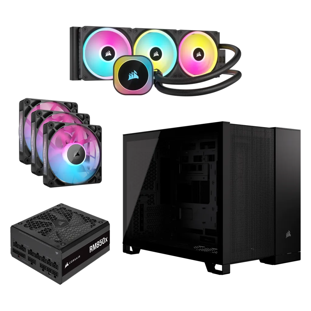 2500D Airflow Black All-in-One Bundle