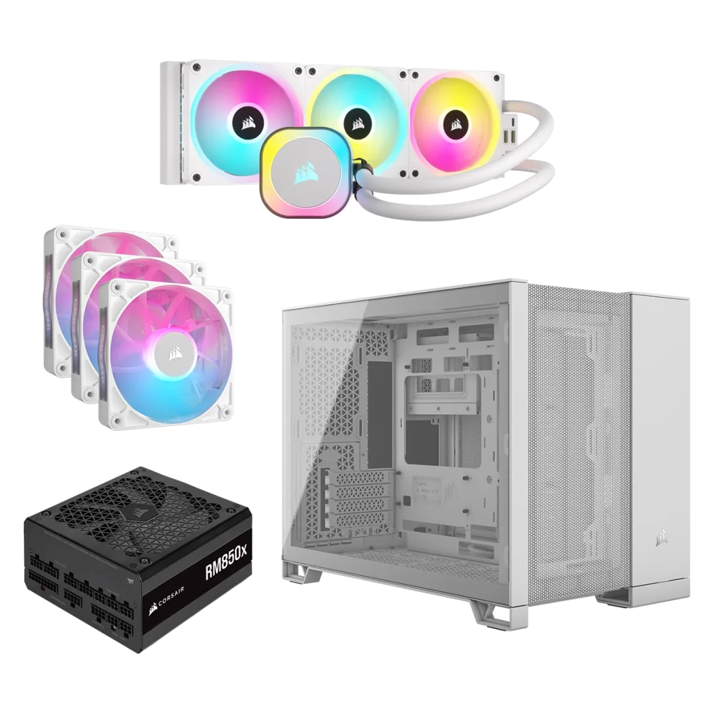 2500D Airflow White All-in-One Bundle