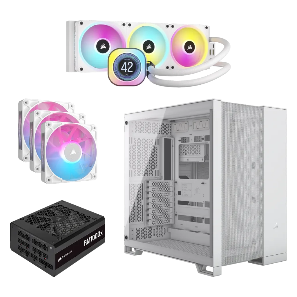 6500D Airflow White All-in-One Bundle