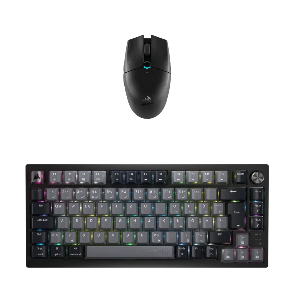 2PC Wireless Gaming Bundle - K65Plus Keyboard and Katar Pro Gaming Mouse