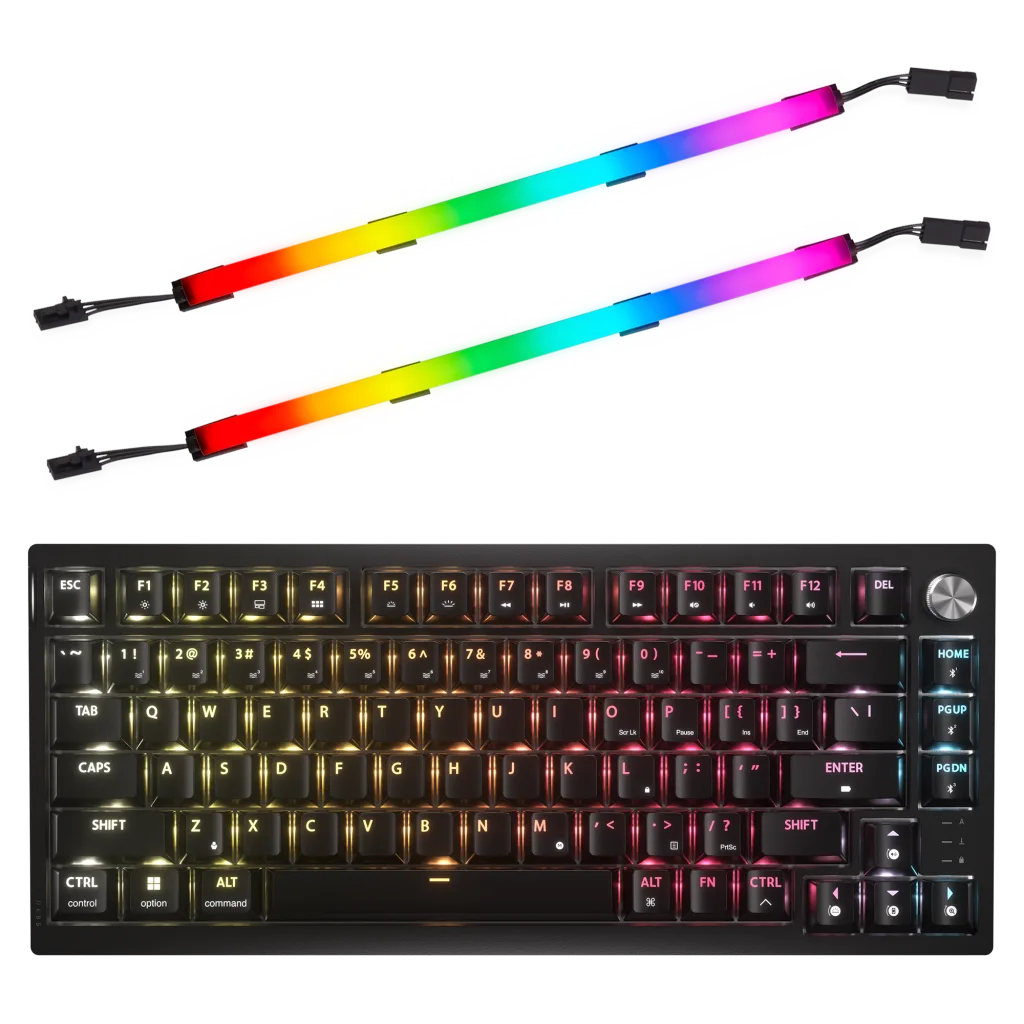 K65 Plus Wireless Tactile Keyboard and iCUE LS100 Smart Lighting Strips ...