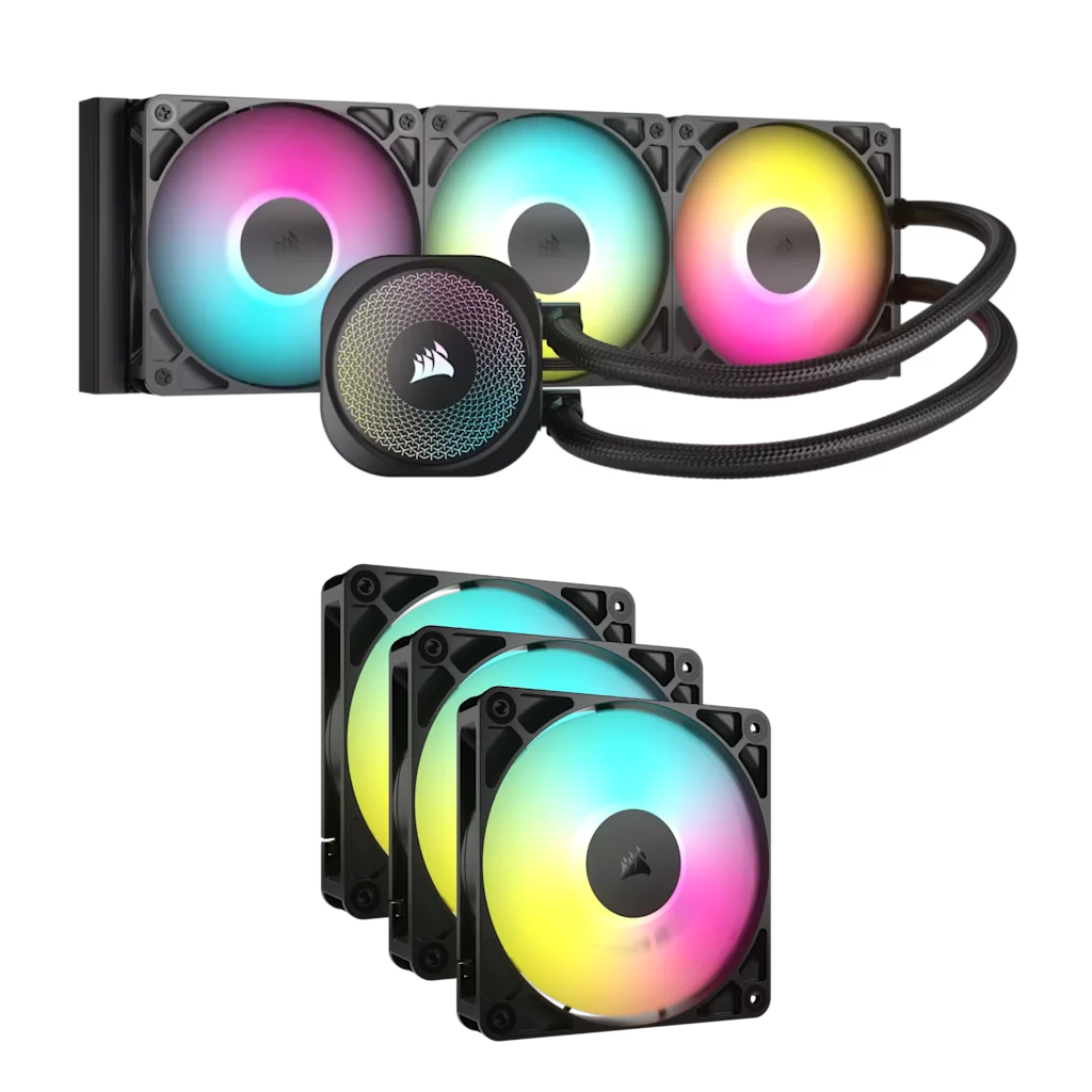 Nautilus 360 RGB CPU Cooler And RS120 RGB Triple Fan Bundle Nautilus 360 RGB CPU Cooler And RS120 RGB Triple Fan Bundle