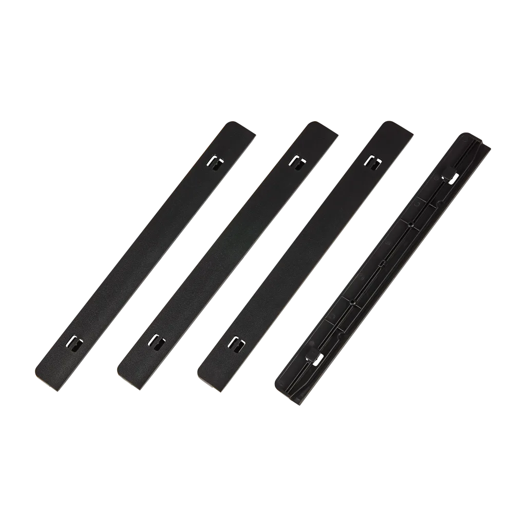 Carbide 678C PSU Dust Filter Rail Guides, Black