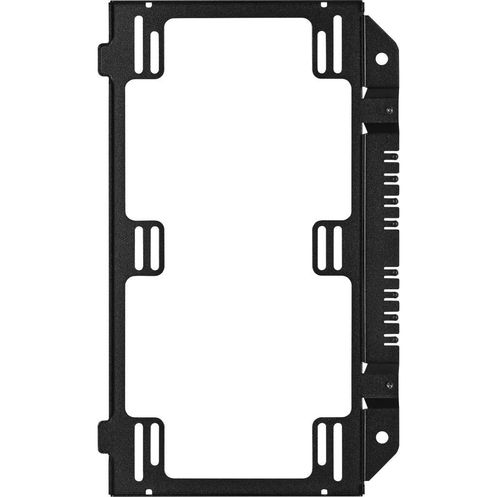 Crystal 680X RGB Top Fan Tray, Black