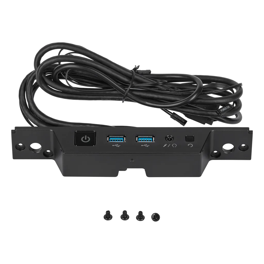 CORSAIR 465X RGB I/O Panel, Black